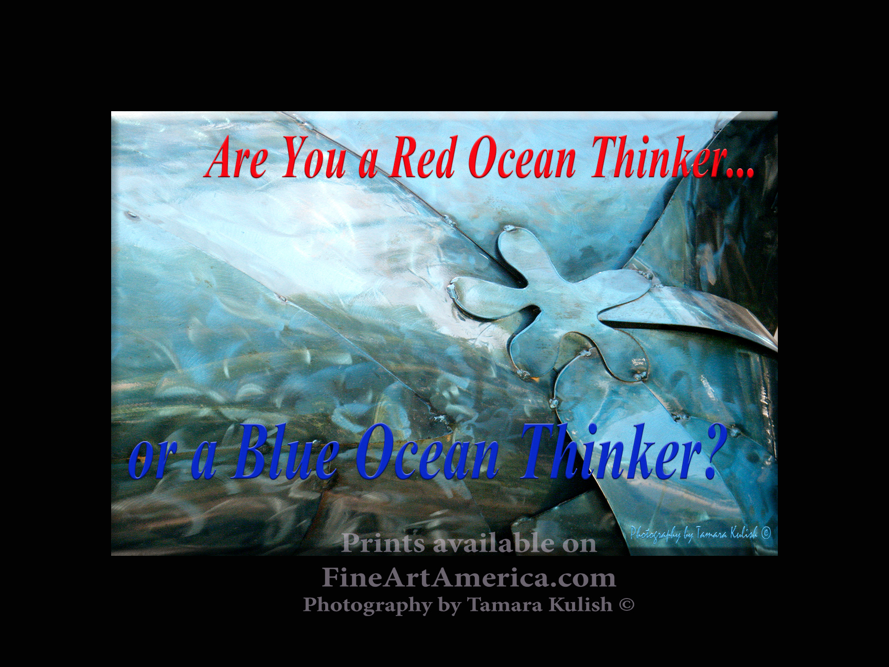 Red Ocean or Blue Ocean? How do you think? – Tamara Kulish