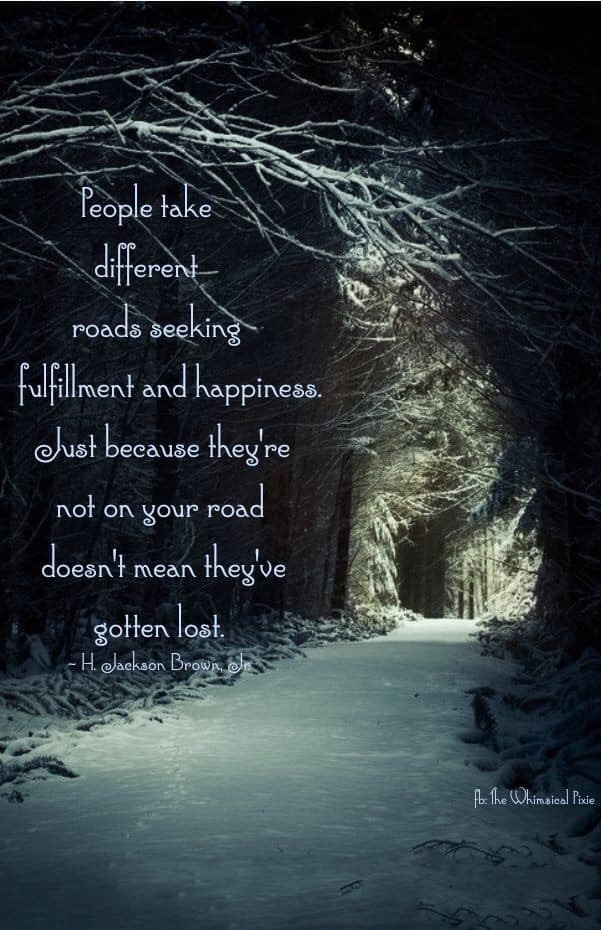 Many roads to the same destination! – Tamara Kulish