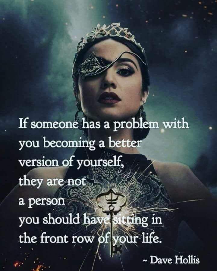 If someone has a problem with you becoming a better person… – Tamara Kulish