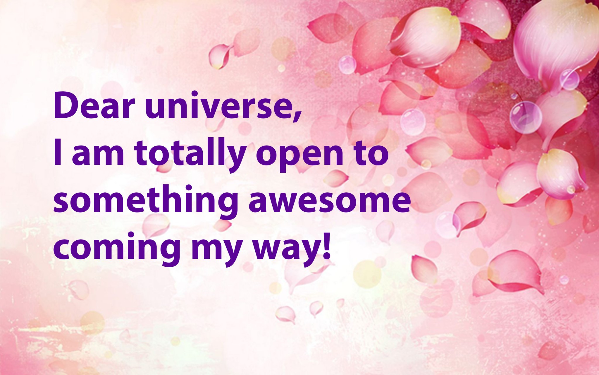 I am totally open to something awesome coming! – Tamara Kulish