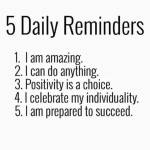 5 Daily Reminders: Say these to yourself in front of a mirror! – Tamara ...