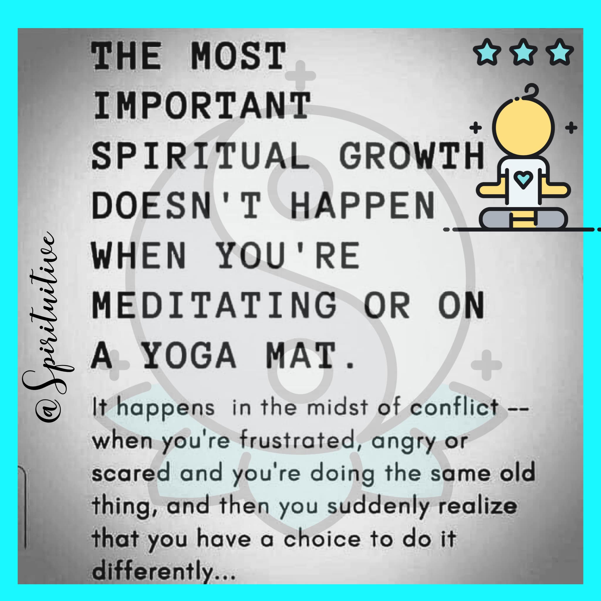 The most important spiritual growth doesn’t happen when you’re ...